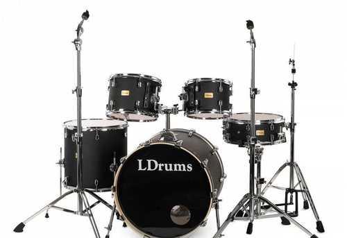 Барабанная установка, черная LDrums 5001013