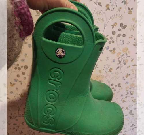 Crocs C 12 резиновые сапоги