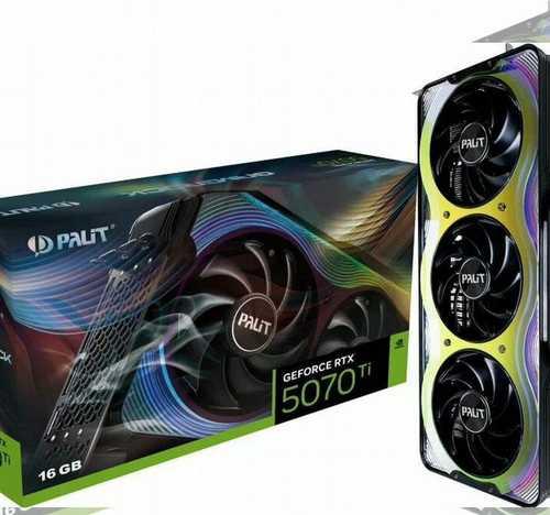 Видеокарта Palit RTX 5070 Ti gamerock