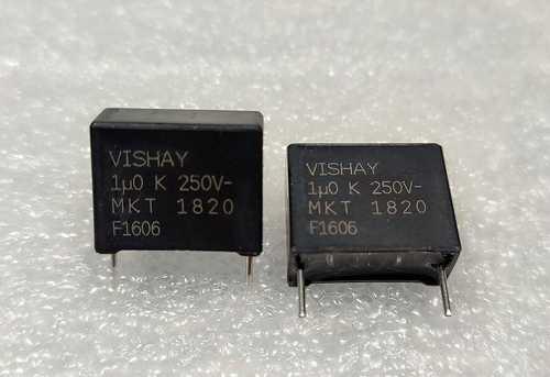 Конденсаторы vishay 250В 1мкФ MKT 1820