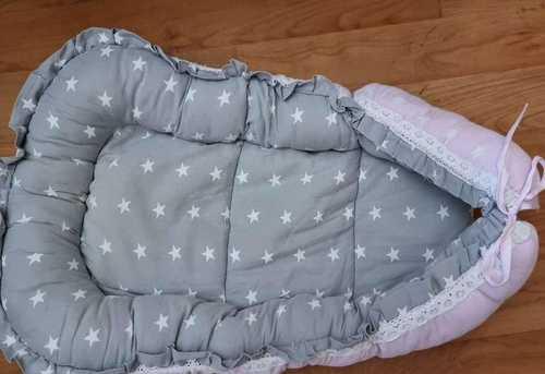 Кокон подушка-позиционер для новорожденных