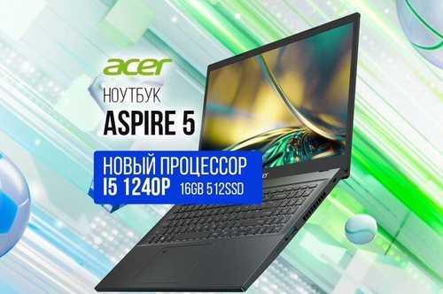 Ноутбук Acer Aspire 5 I5 1240P 16GB 512SSD RTX2050