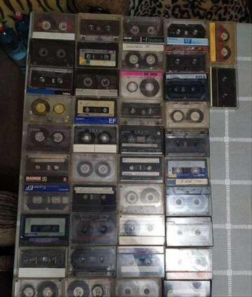Аудиокассеты бу с записями