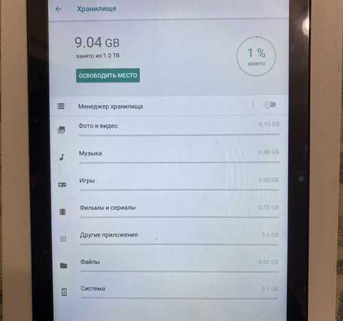 Планшет android 12