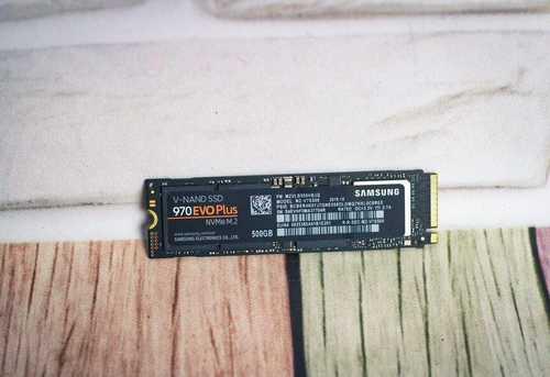 SSD-накопитель M.2 NVMe Samsung 970 EVO Plus 500Gb