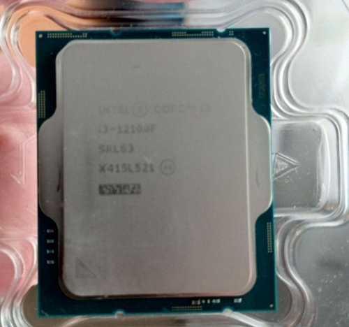 Процессор intel core i3 12100f