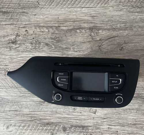 Штатная магнитола kia ceed jd