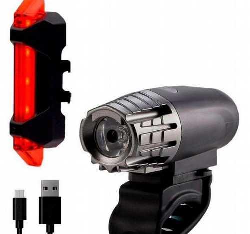 Комплект фонарей Briviga USB Bike Light EBL-2256A 