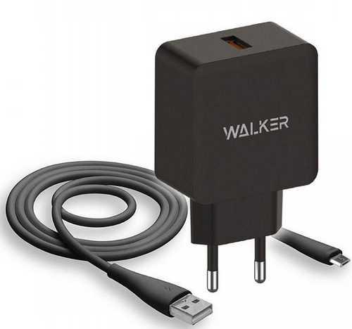 Cзу walker,18Вт, USBx1, быстрая зарядка QC 3.0