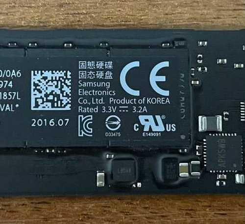 SSD Apple 128Gb (Samsung)