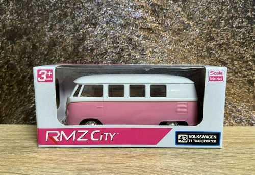 Новая Машинка RMZ City Volkswagen Samba Bus