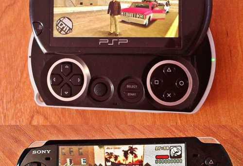 Sony PSP Go и Sony 3008 Slim (Много игр)