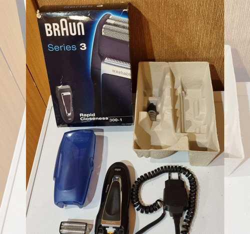 Бритва электрическая Braun series 3 300, 5747, б/у