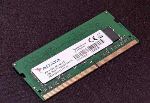 Оперативная память SO-dimm adata AM1P24HC4R1 4GB
