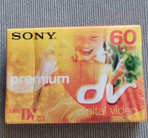 Видеокассета Sony minidv 60 мин