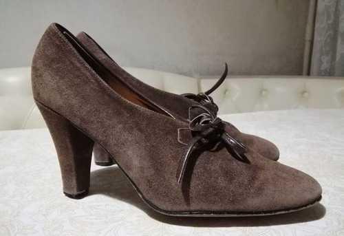 Туфли женские модельные замша. Германия р.37