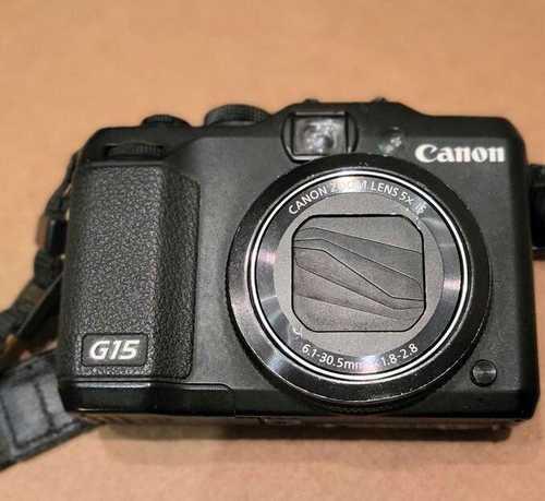 Компактный фотоаппарат canon g15
