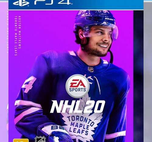 Игра NHL 20 (PS4) б/у, Русские Субтитры