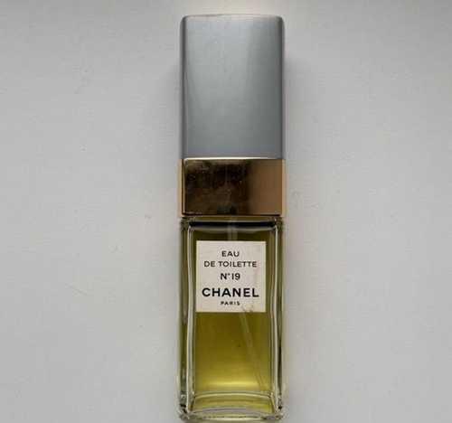 Chanel но 19 eau de toilette 100 мл винтаж 80е