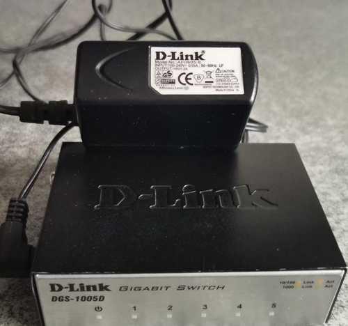 Сетевой коммутатор D-Link DGS-1005D