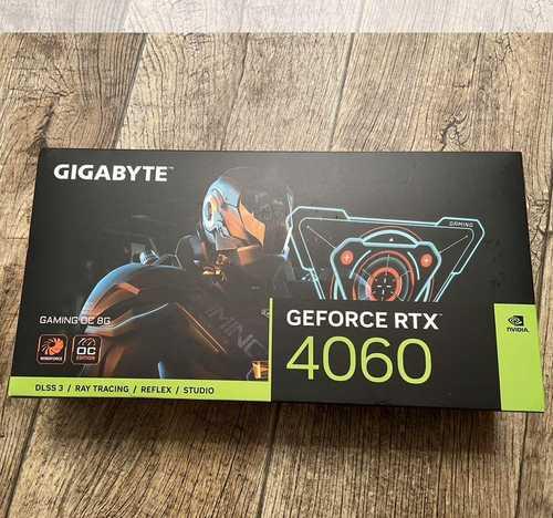 Новая Видеокарта Gigabyte rtx 4060 gaming Oc