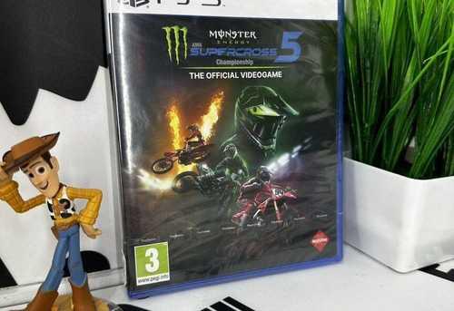 Monster energy supersross 5 ps5 new