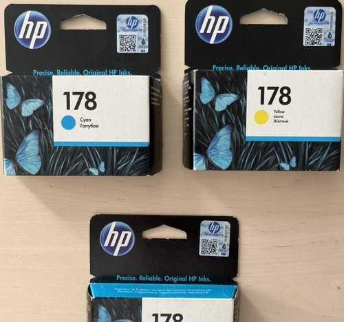 Картриджи для принтера hp 178