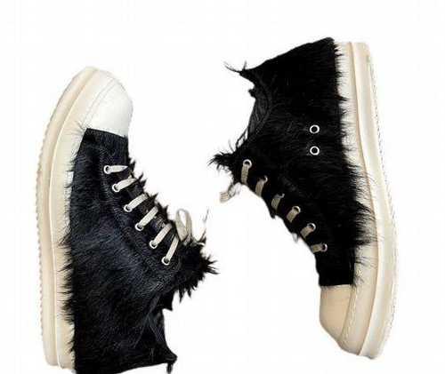 Кеды Rick Owens Pony Hair