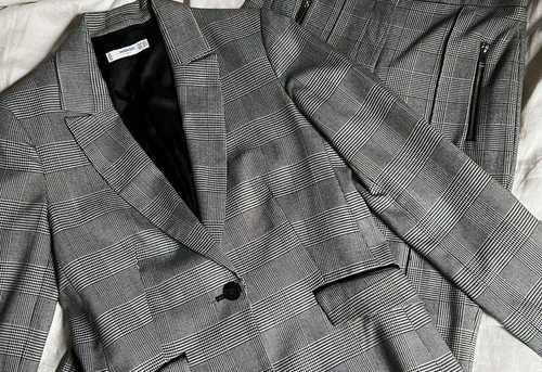 Костюм брючный Mango XS в клетку