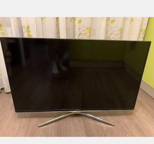 40" Телевизор Samsung full HD, черный, смарт тв