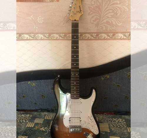 Электрогитара fender squier bullet