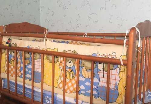 Продаются бортики для детской кроватки