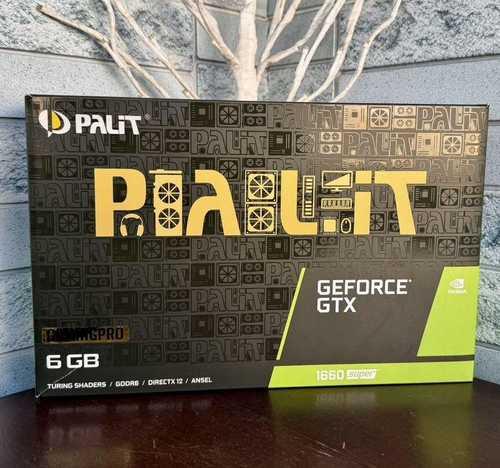 Видеокарта Gtx 1660 Super 6GB Palit Gaming Pro