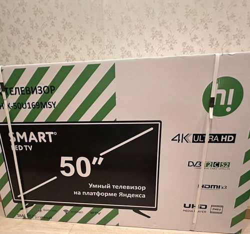 LED телевизор 50" Hi vhix-50U169MSY