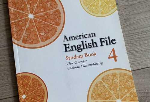 American english file: Student book 4