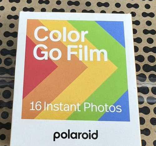 Картриджи на polaroid color go film 16 снимков