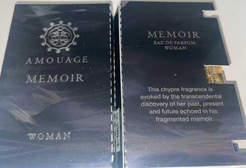 Amouage Memoir For Woman оригинал пробники