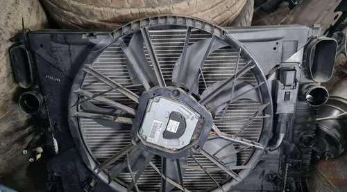 Кассета радиаторов с вентилятором Mercedes 211 219