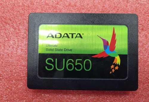 Твердотельный накопитель (SSD) adata SU650 120Gb