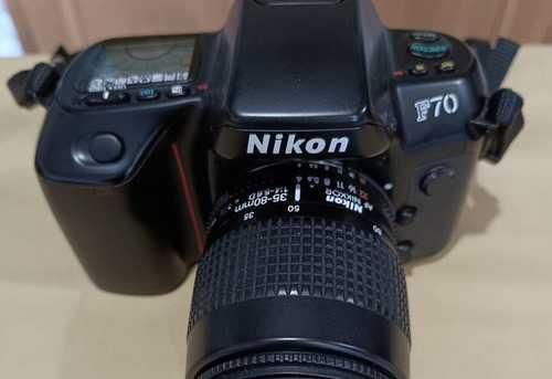 Пленочный фотоаппарат nikon F70