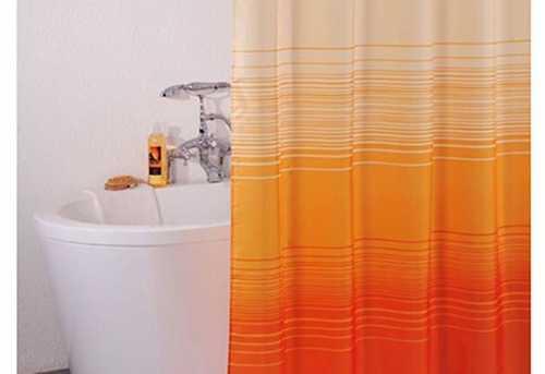 Штора для ванны Iddis Horizon Orange 200x200 Оран
