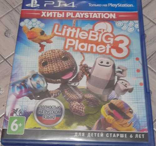 Little big planet 3 ps4 диск