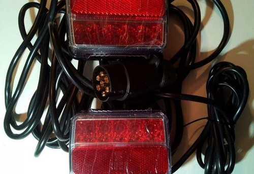 LED фонари с проводкой для прицепа