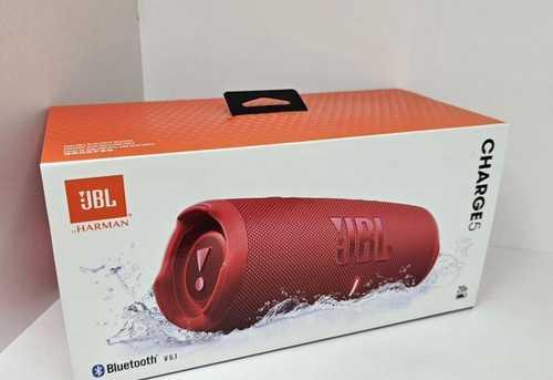 Колонка JBL Charge 5, оригинал, красная. Новая