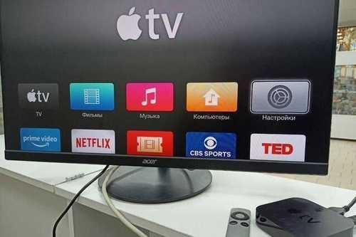 Apple TV 3 Gen Коробка, Пульт, Провода