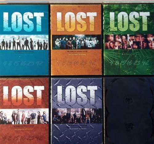 Сериал "Остаться в живых" (lost) на DVD