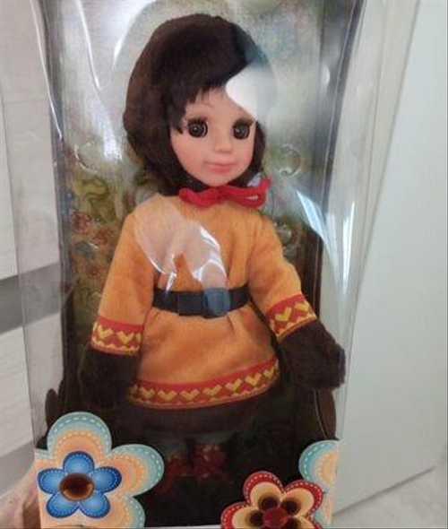 Кукла весна. Этно Мальчик в костюме народов Севера