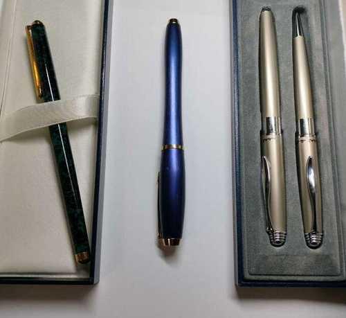 Перьевые ручки Parker/Inoxcrom б/у+Набор ручек