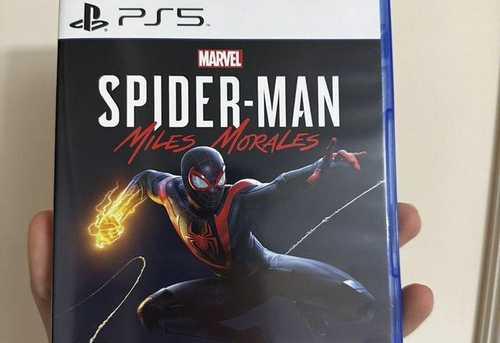 Диск PS5 marvel Spider-Man Miles Morales