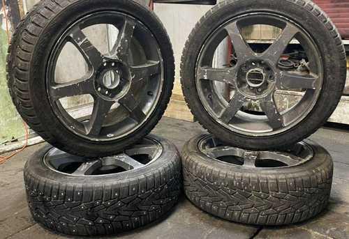 Колесо R17 Nokian Tyres Hakkapeliitta 7 215/45, PCD 5x100 DIA 72